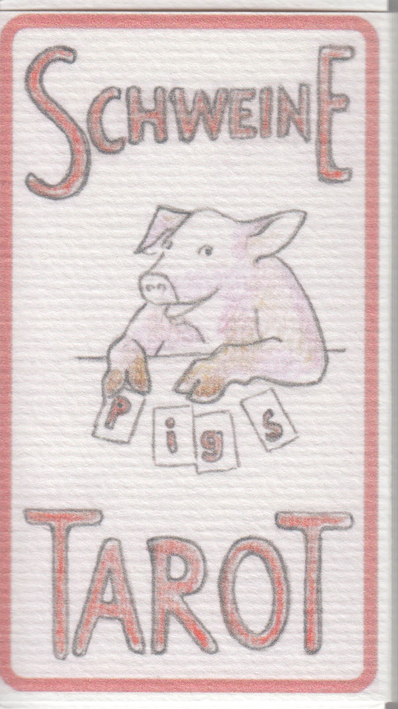 Cudahy #4: Pig Tarot (Schweine Tarot) - The LilyStone Quarry